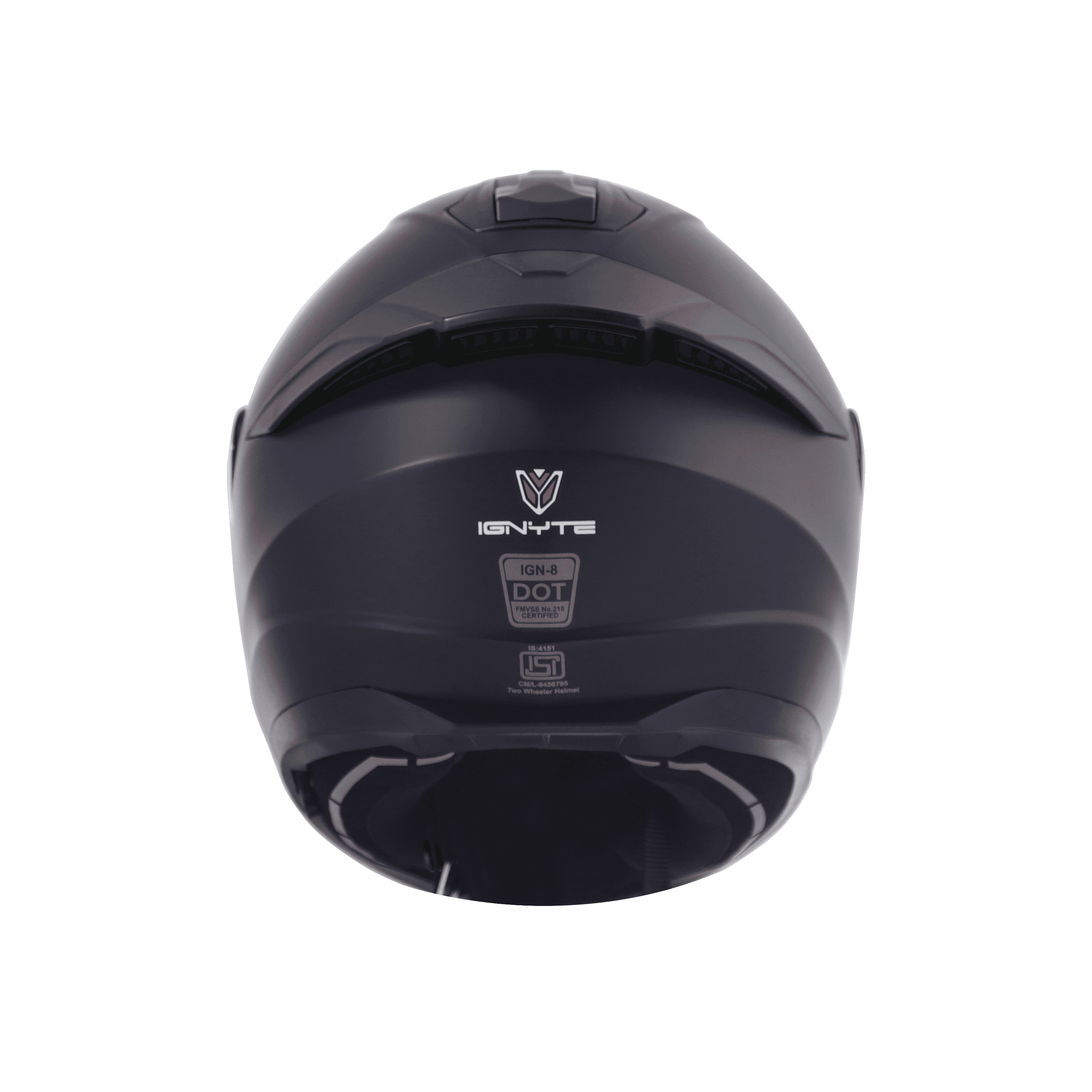 Ignyte - IGN-8 Two Tone Glossy Black vents & Sopiler